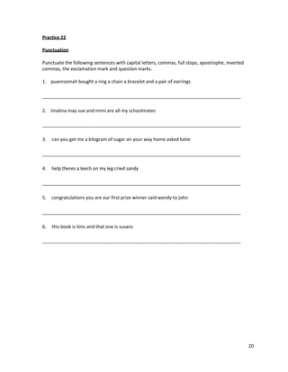 Modul gerak gempur BI UPSR | PDF