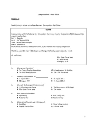 Modul gerak gempur BI UPSR | PDF