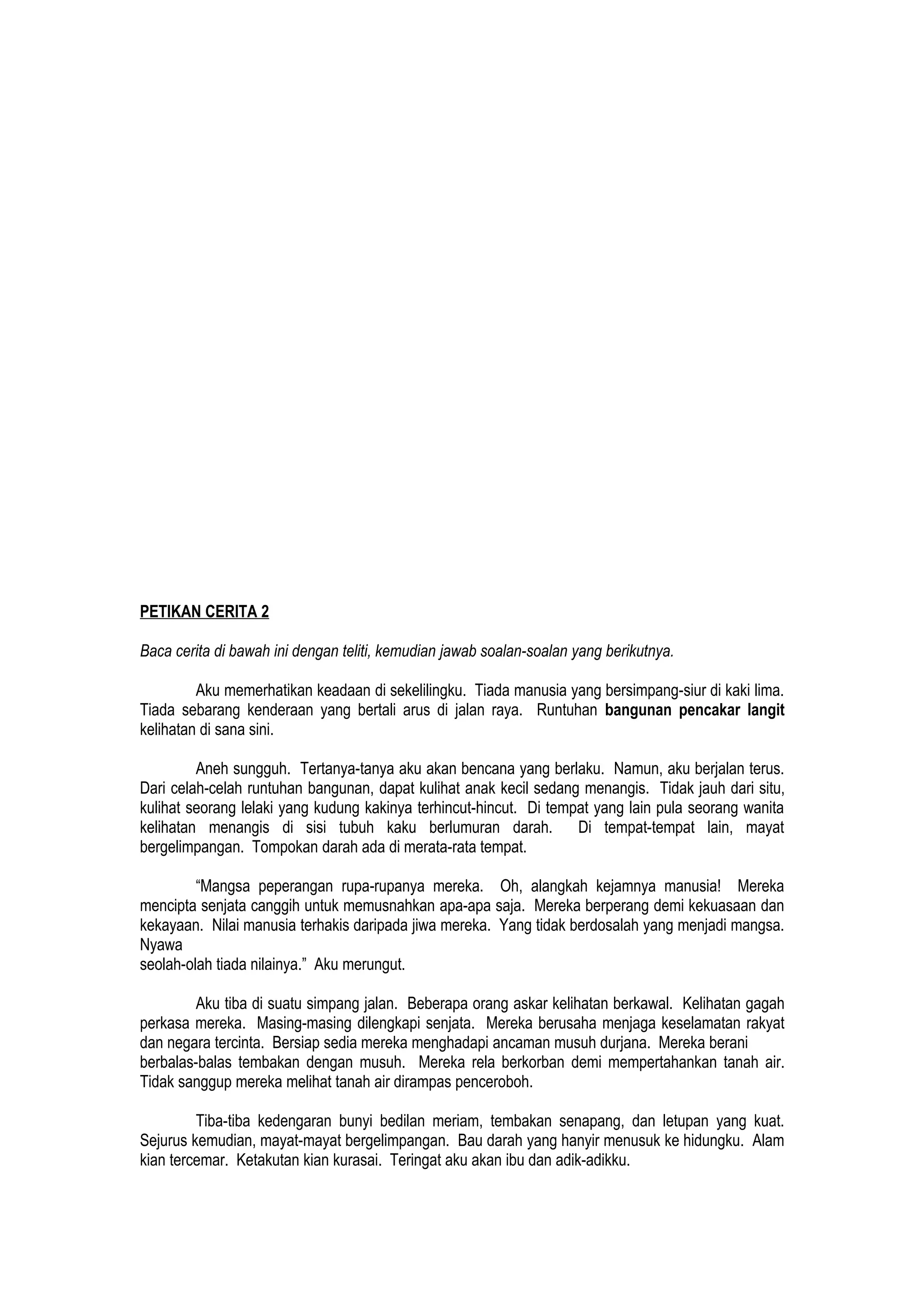 Modul gerak gempur pemahaman | PDF