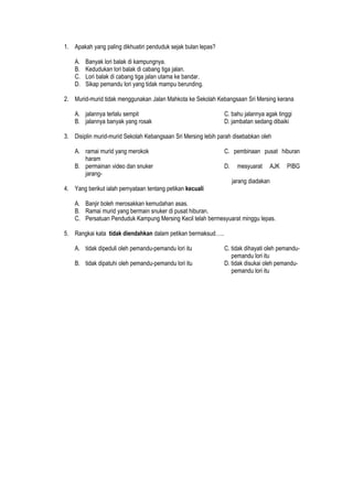 Modul gerak gempur pemahaman | PDF