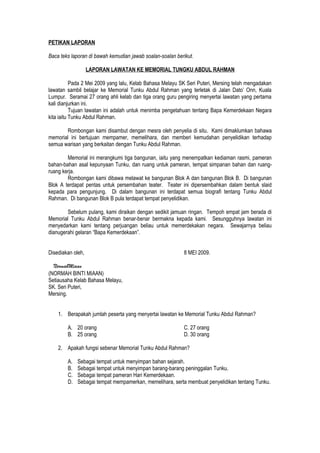 Modul gerak gempur pemahaman | PDF