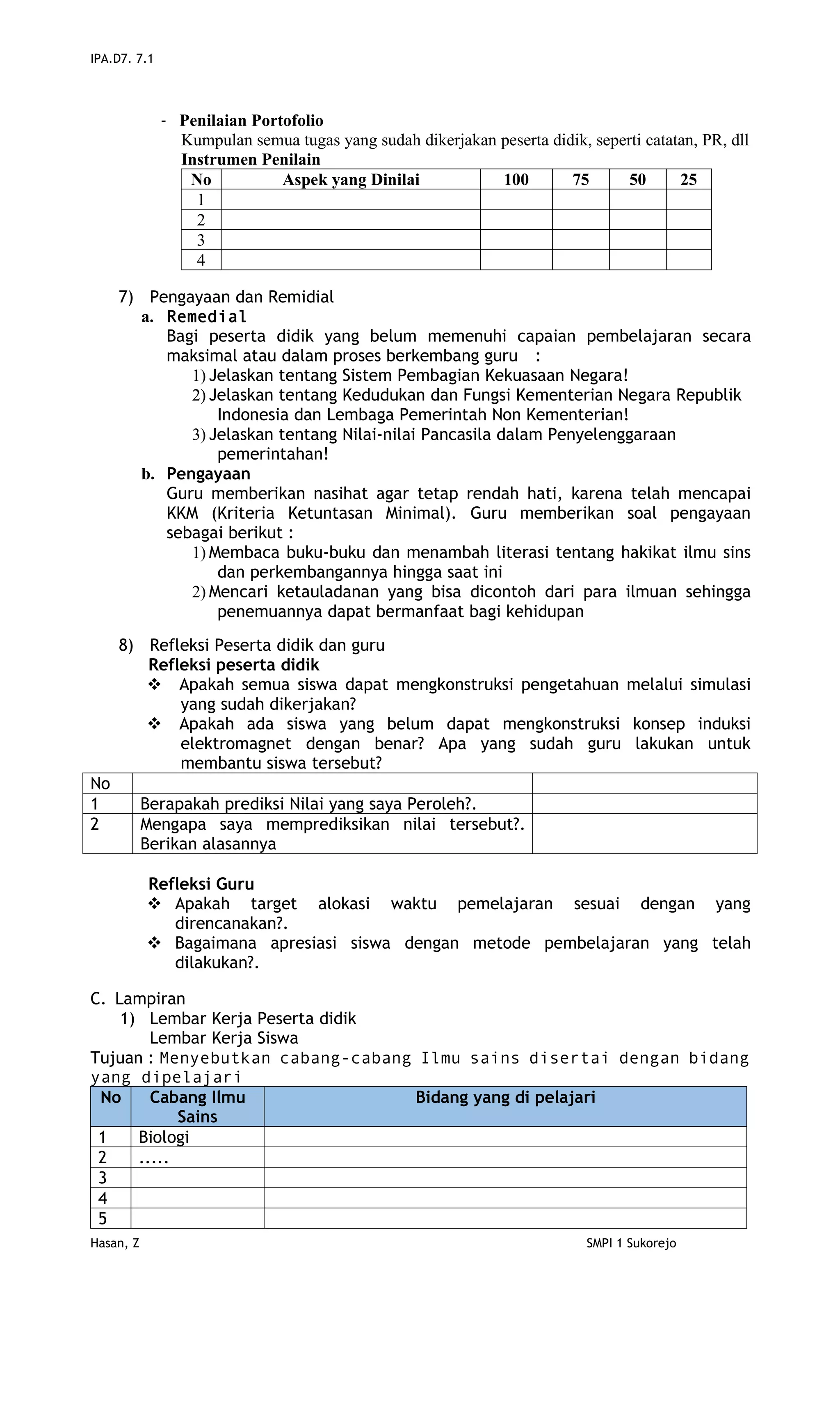 Modul Hakikat Ilmu IPA Kurikulum Merdeka SMP Kelas 7.pdf