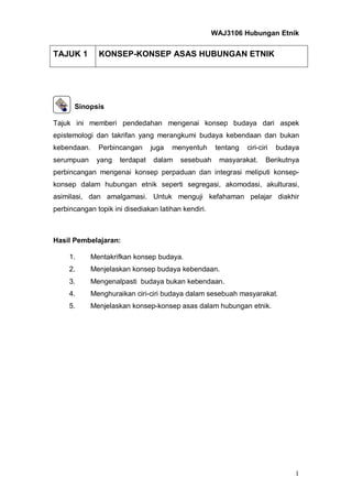 Modul hub.etnik | PDF