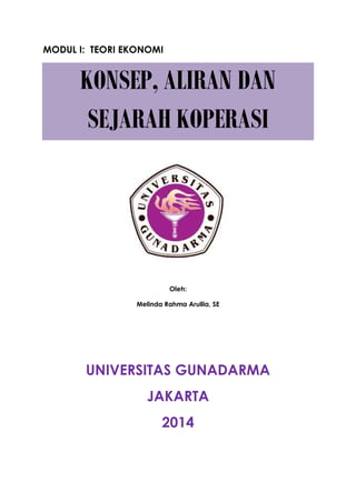Modul i ekonomi koperasi# | PDF
