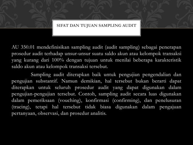 Auditing 2 :: Chapter 2 by Afly Yessie | PPTX