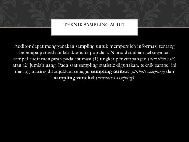 Auditing 2 :: Chapter 2 by Afly Yessie | PPTX