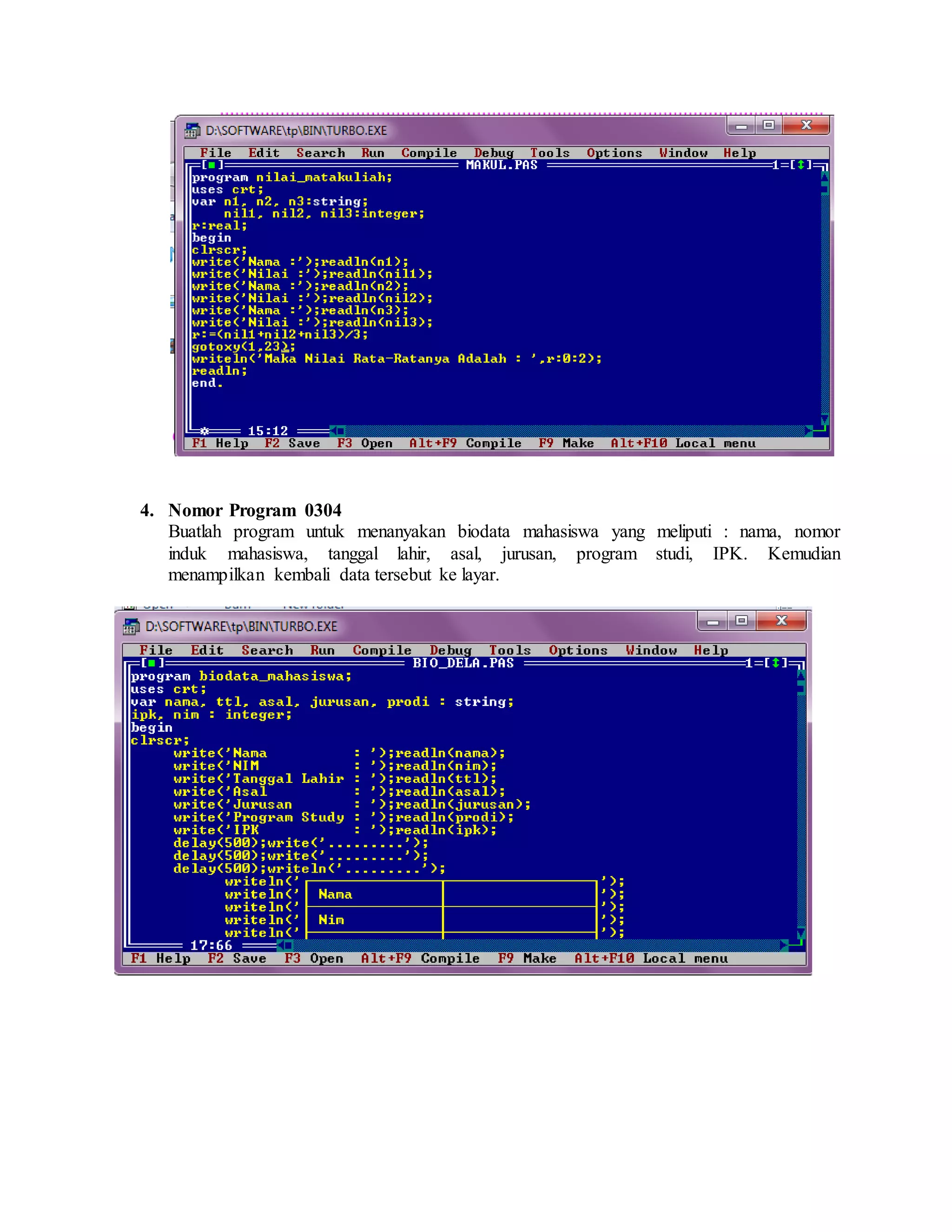 PASCAL ( MODUL 3) | PDF