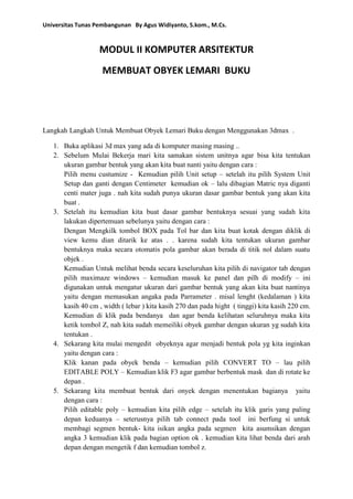 Modul ii komputer arsitektur | PDF