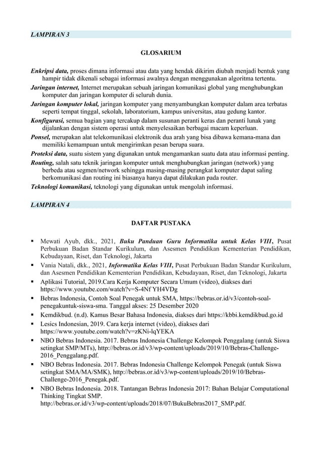 Modul Informatika kurikulum merdeka kelas 8 Bab 5.docx