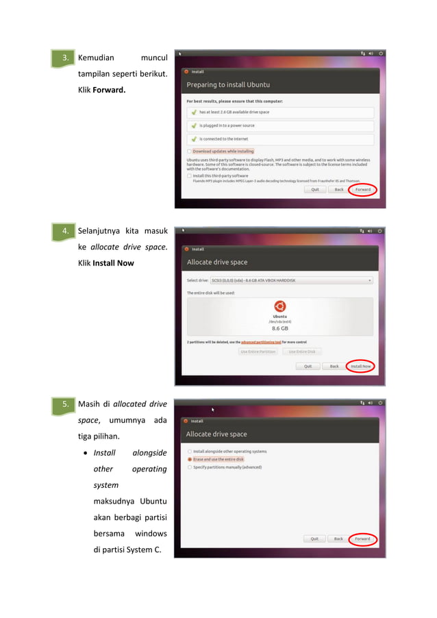 Modul instalasi ubuntu 10.10