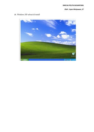 Modul Instalasi Windows Xp Pdf