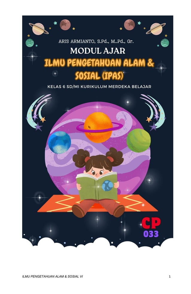 MODUL AJAR IPAS KELAS 6 KURIKULUM MERDEKA | PDF