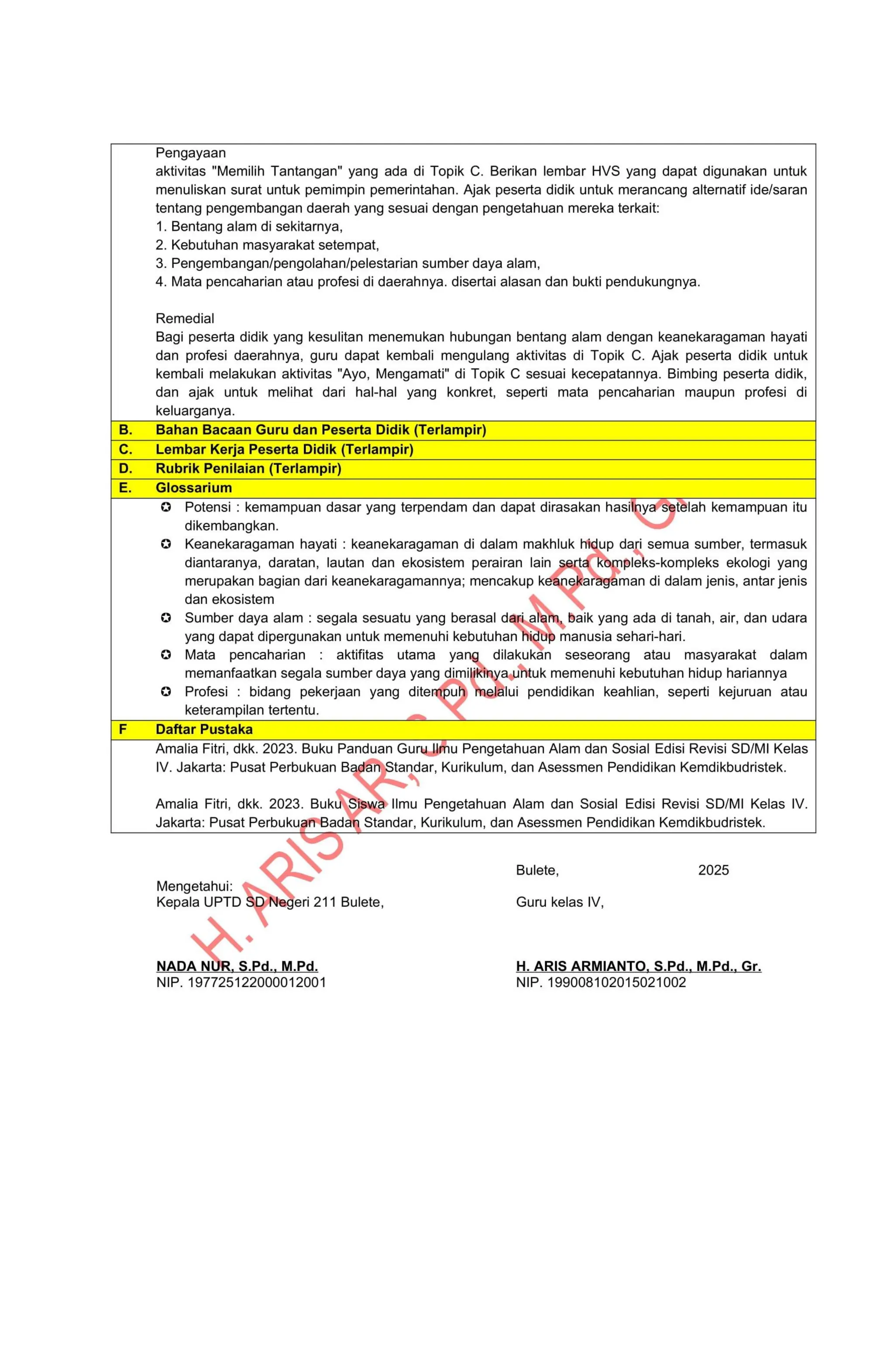 MODUL AJAR IPAS KELAS 4 REVISI TERBARU CP 032 KURIKULUM MERDEKA SEMESTER 1 DAN 2.pdf