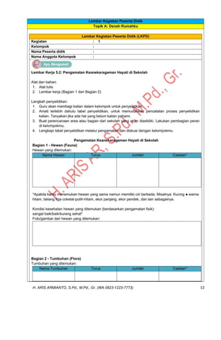 MODUL AJAR IPAS KELAS 4 REVISI TERBARU CP 032 KURIKULUM MERDEKA ...
