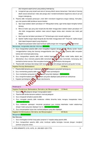 MODUL PEMBELAJARAN DEEP LEARNING IPAS KELAS 6 CP 032 REVISI 2025 ...