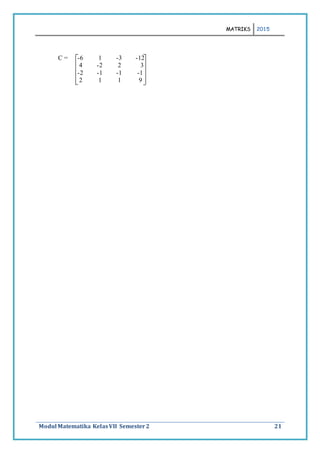 modul matematika berbasis problem based learning pada materi matriks kelas x MIA | DOCX