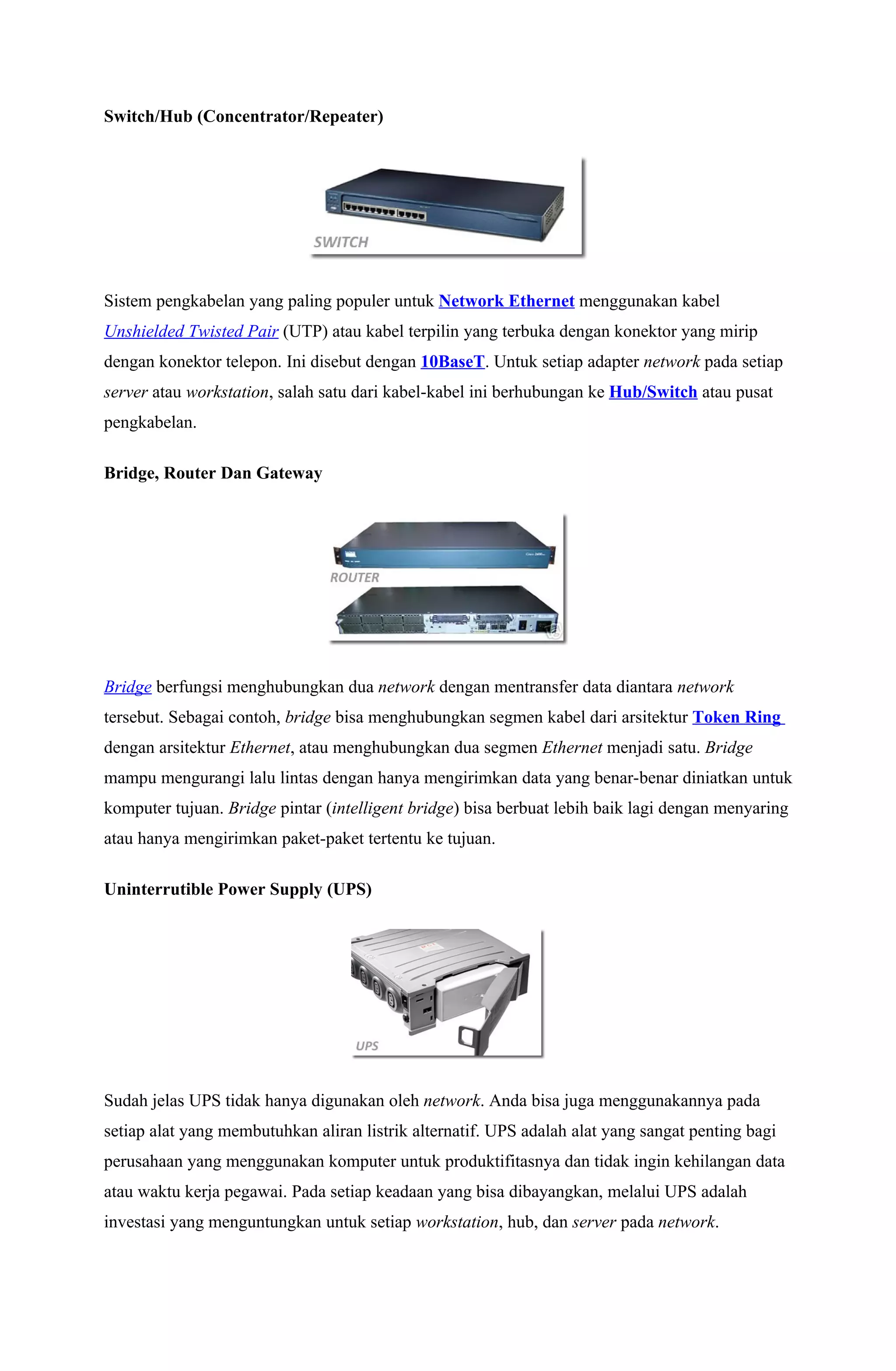 Modul jaringan komputer | PDF