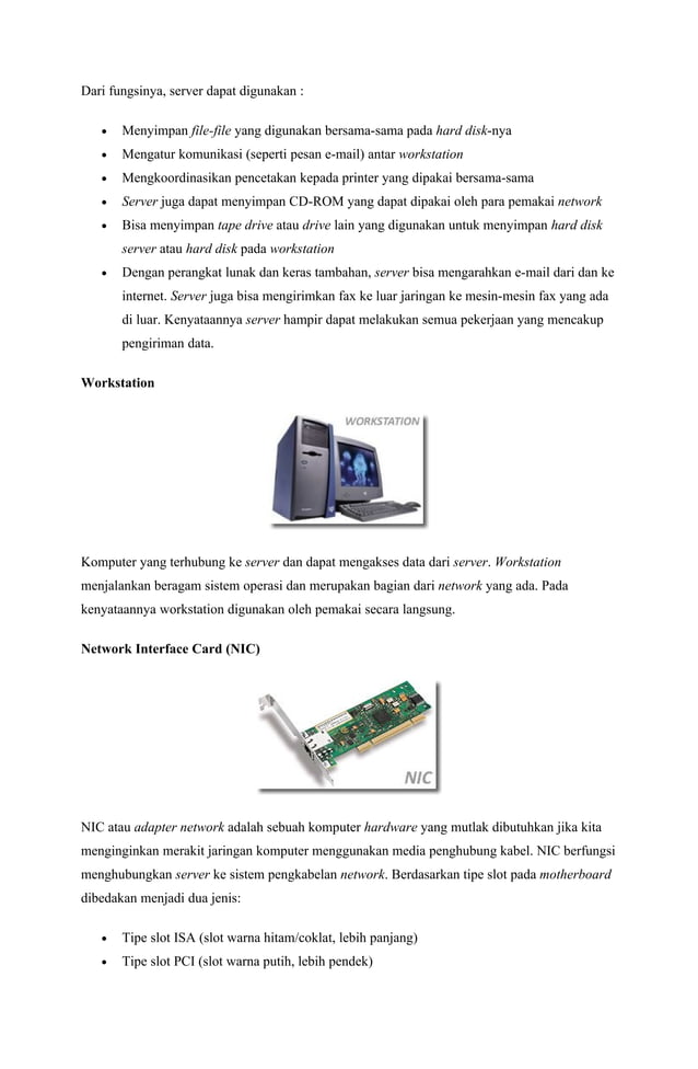 Modul jaringan komputer | DOC