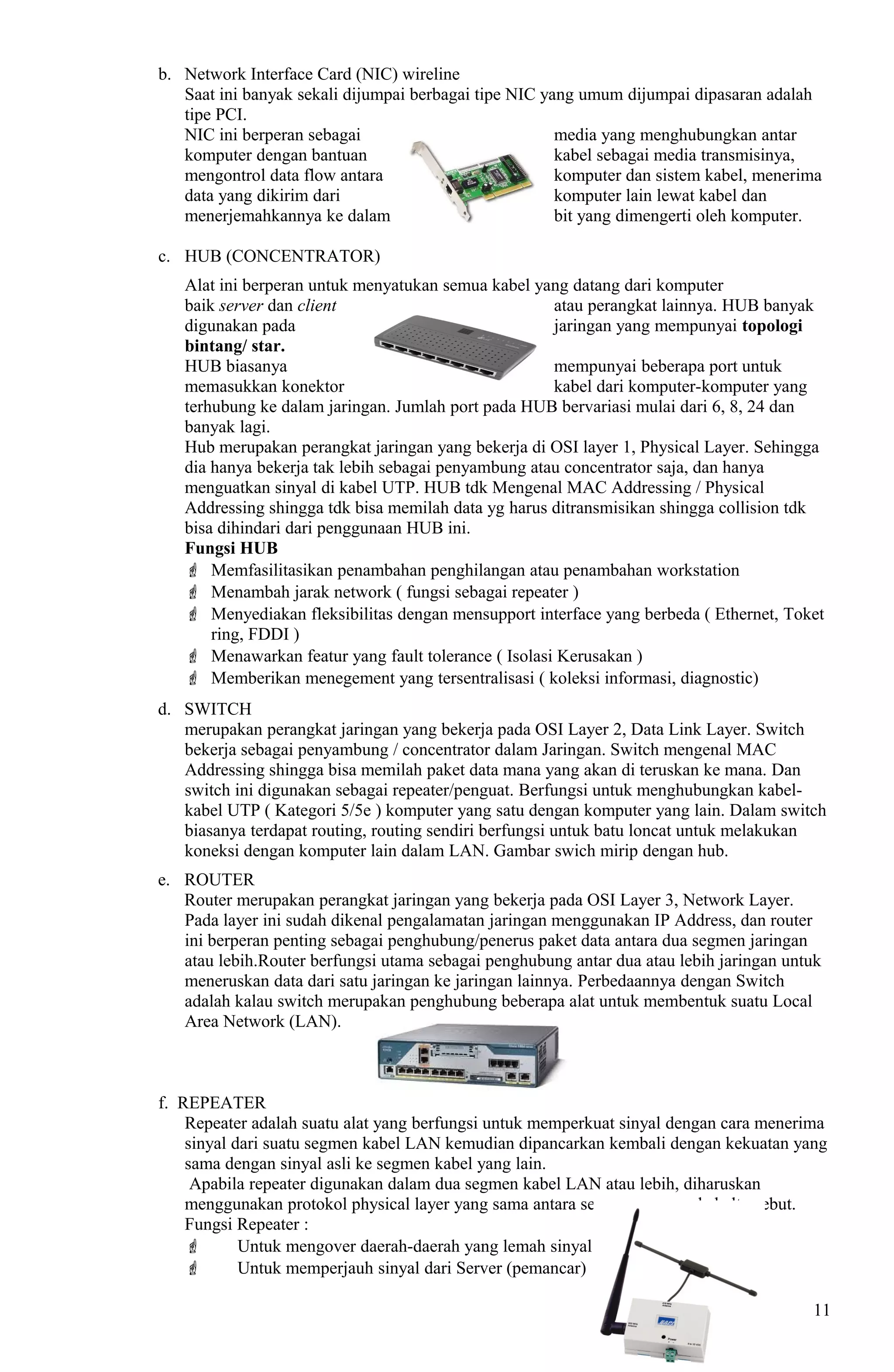 Modul jaringan komputer | DOC