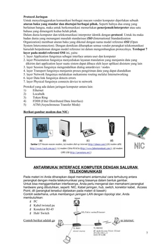 Modul jaringan komputer | DOC