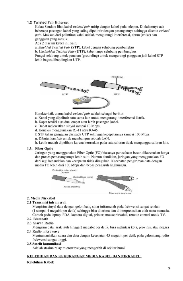Modul jaringan komputer | PDF