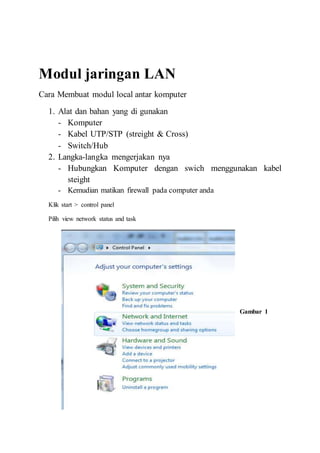 Modul jaringan lan | DOCX