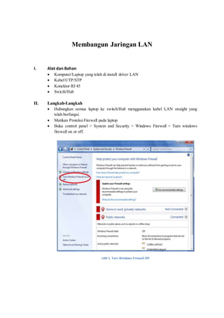 Modul jaringan lan | PDF