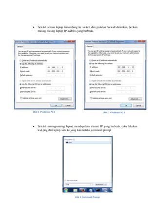 Modul jaringan lan | DOCX