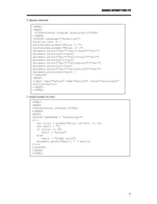 Moduljavascript | PDF