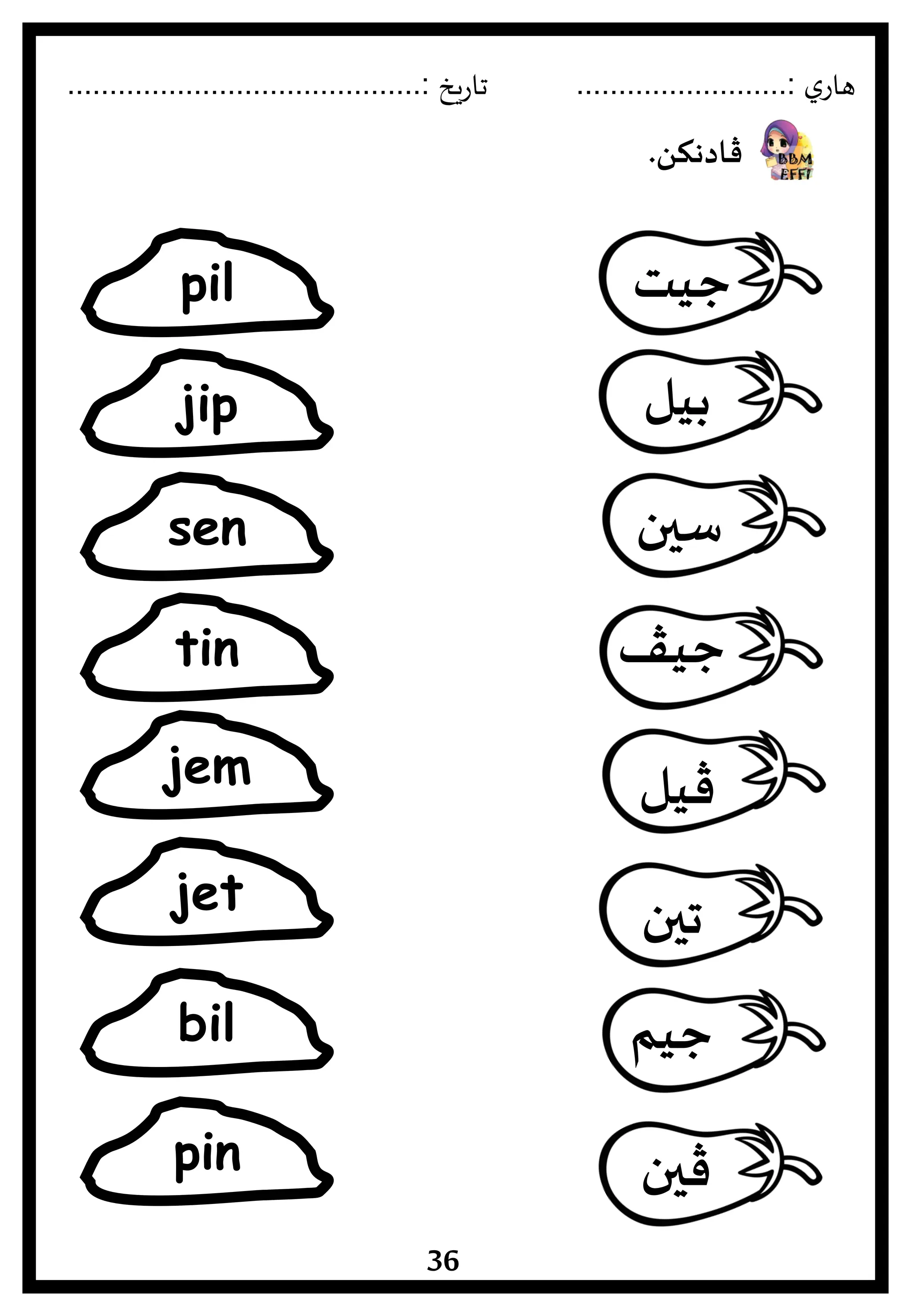modul jawi tahun 1 sesui untuk murid tahun 1pdf | PDF