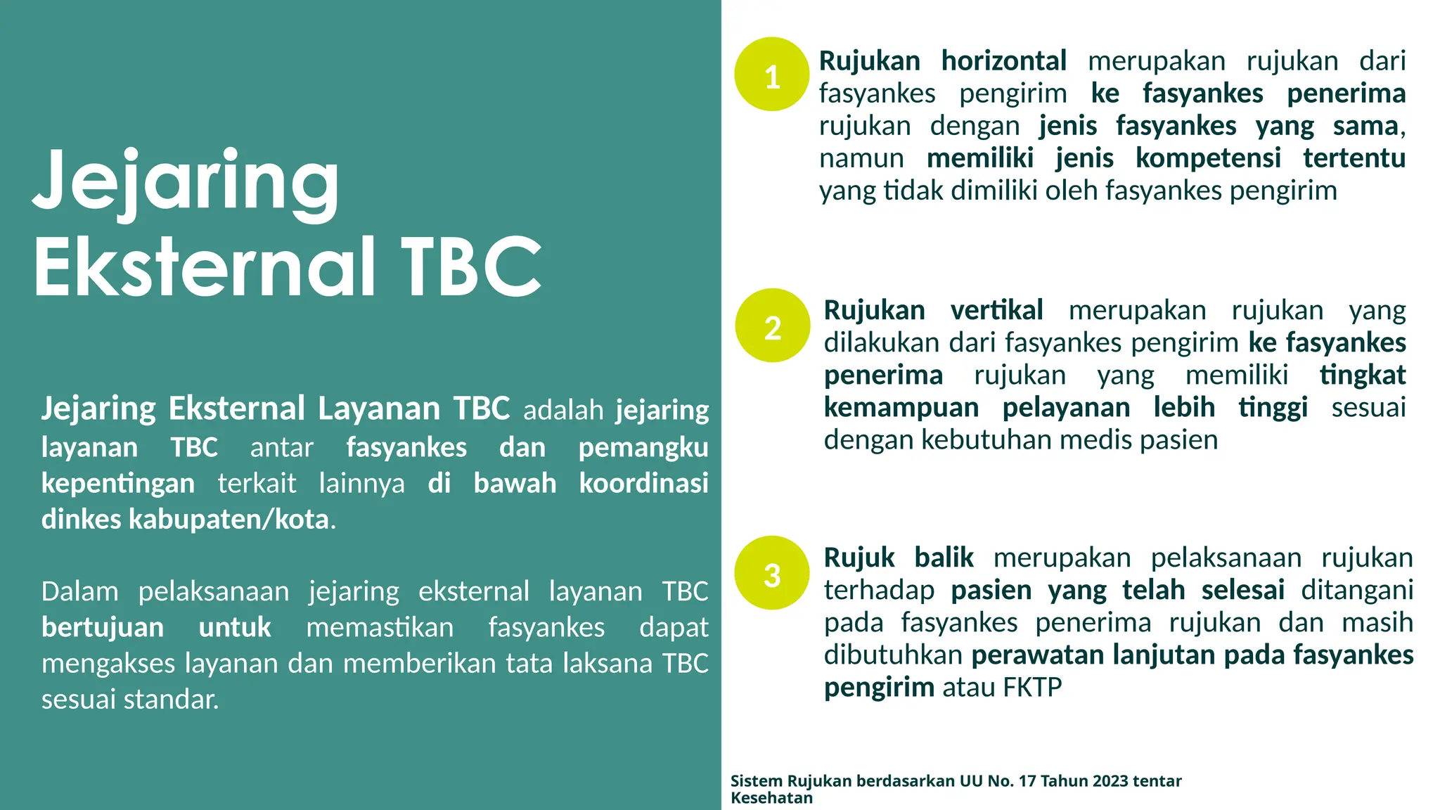 Modul Jejaring Layanan P2TBC Dalam rangka pencegahan dan penanggulangan Tuberkulosis di ...