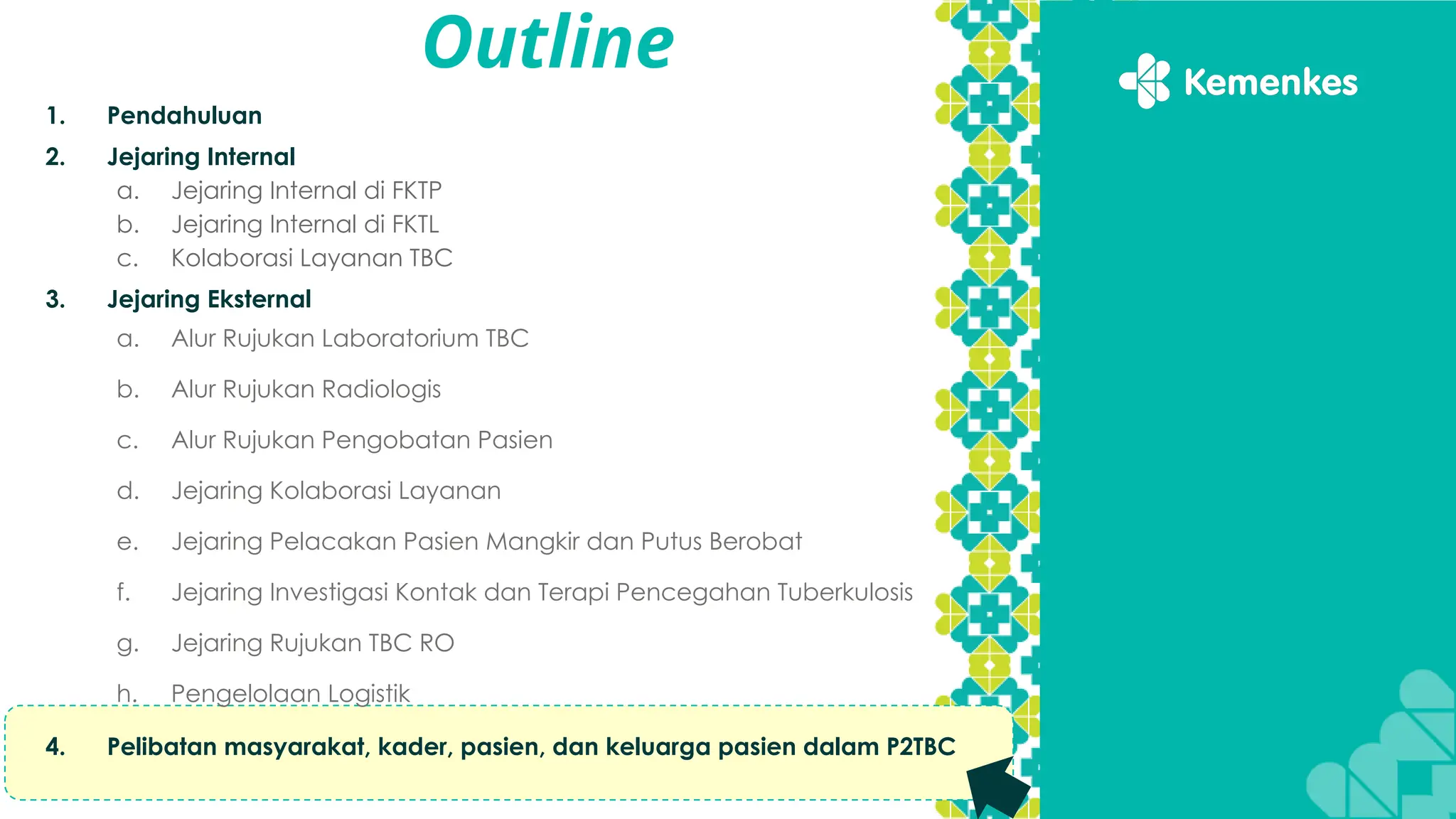 Modul Jejaring Layanan P2TBC Dalam rangka pencegahan dan penanggulangan ...