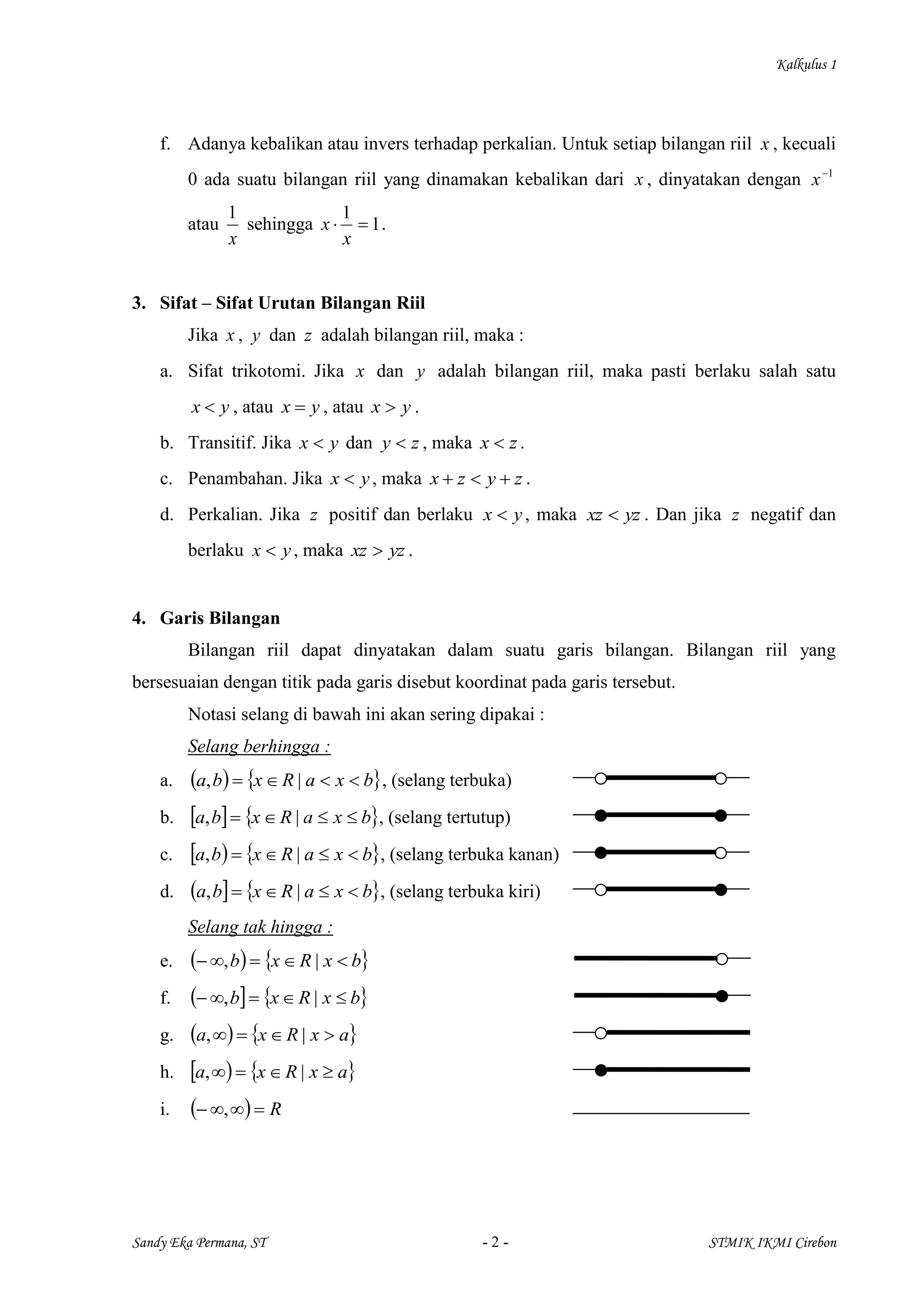 Modul kalkulus i_bab_i_(bil_riil)[1] | PDF
