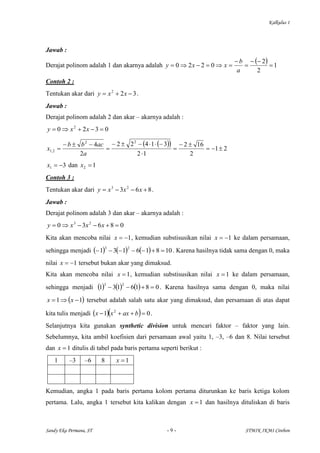 Modul kalkulus i_bab_i_(bil_riil)[1] | PDF