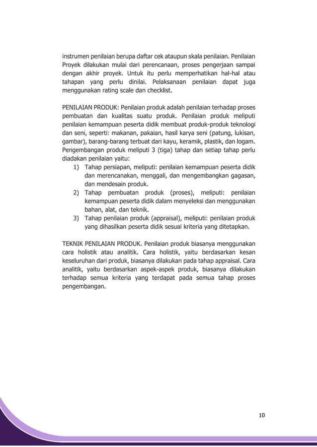 Modul (kb 1) pembelajaran proyek | PDF