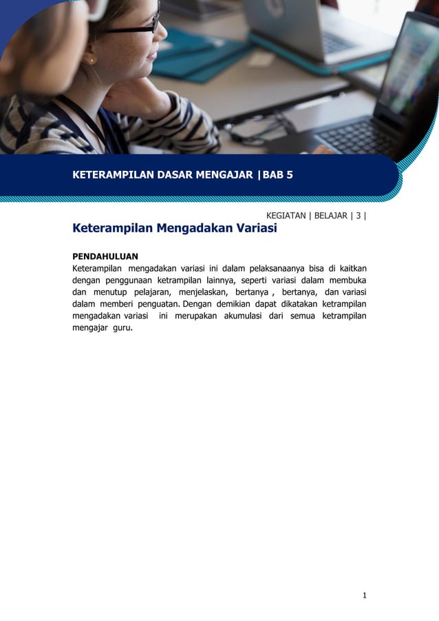 Modul KB 5 Mendakan Variasi | PDF