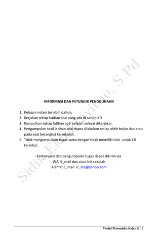 Modul kd.3.20. Invers Fungsi dan Fungsi Komposisi SMA/SMK | PDF
