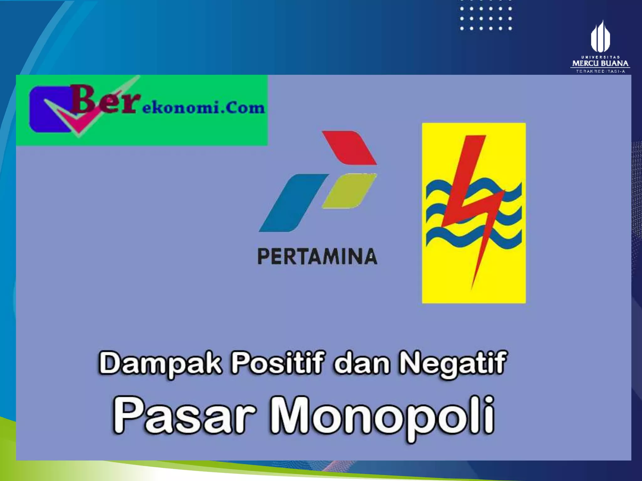 Struktur Pasar Monopoli | PPTX