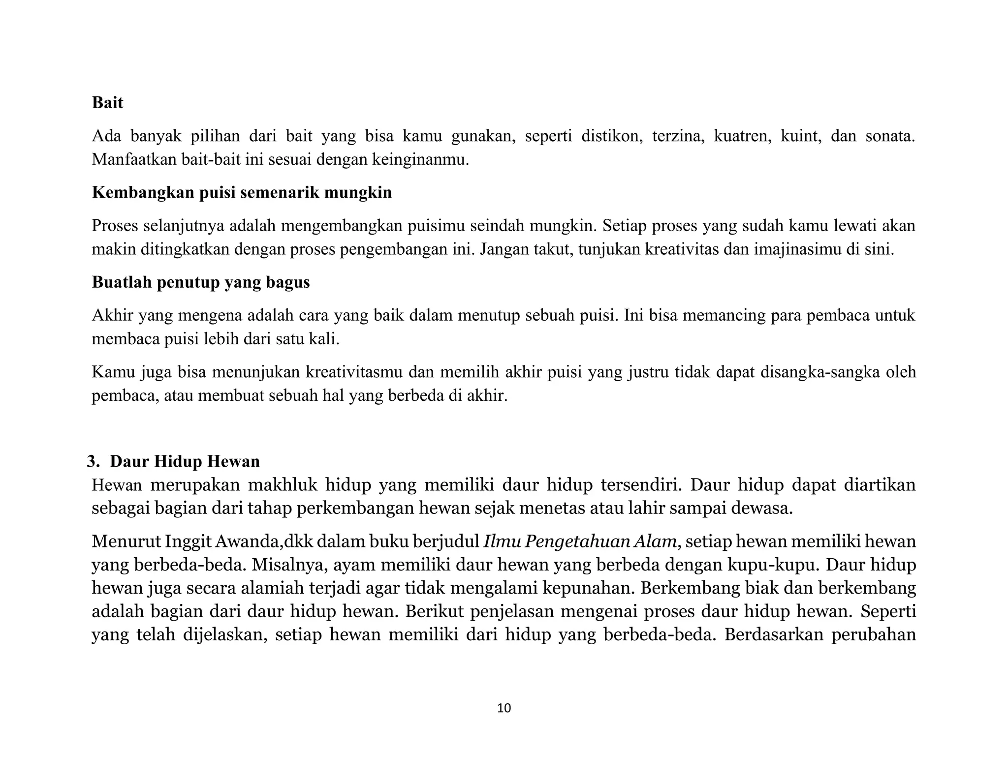 SUHARNI 193010212004 Modul kelas 4 SD Tema 6 Subtema 1 | PDF