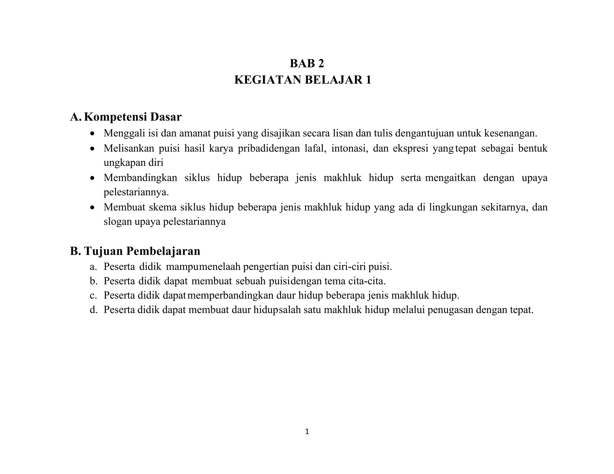 SUHARNI 193010212004 Modul kelas 4 SD Tema 6 Subtema 1 | PDF
