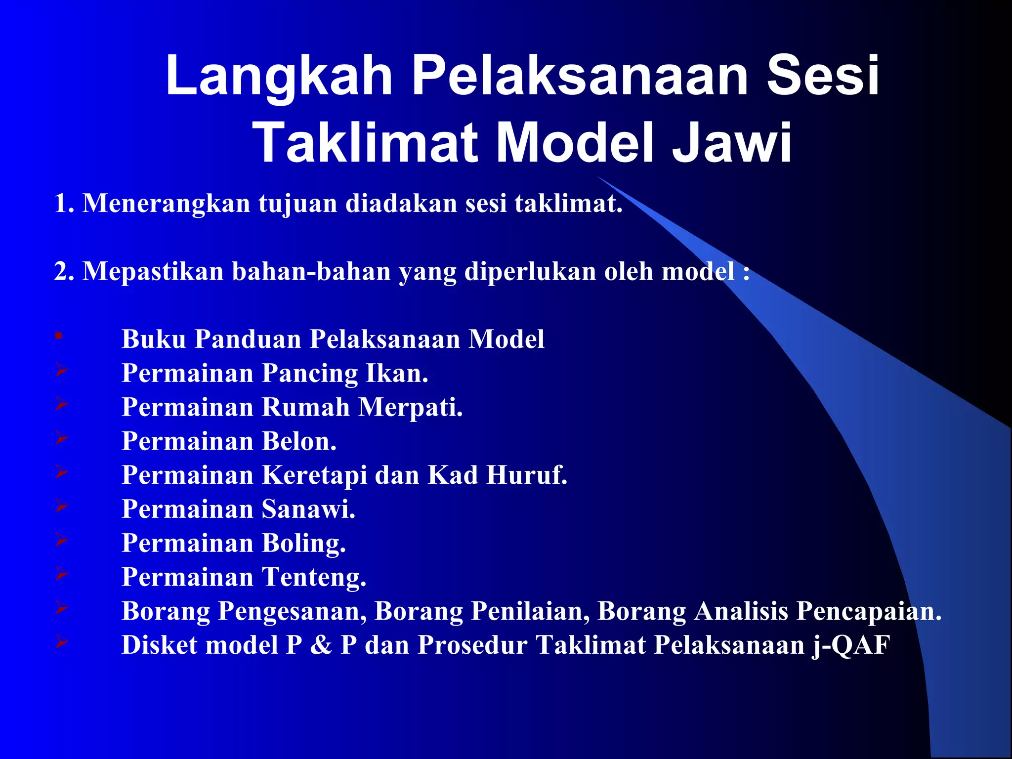 Modul kelas pemulihan jawi model j qaf(pp) | PPT