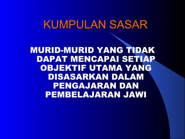 Modul kelas pemulihan jawi model j qaf(pp) | PPT