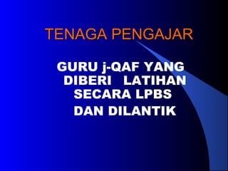 Modul kelas pemulihan jawi model j qaf(pp) | PPT