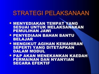 Modul kelas pemulihan jawi model j qaf(pp) | PPT