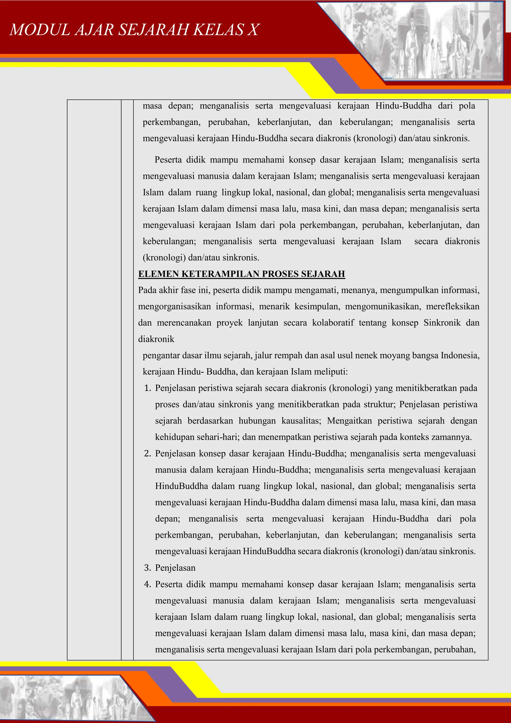 MODUL SEJARAH UMUM KELAS X SEMESTER GENAP .docx