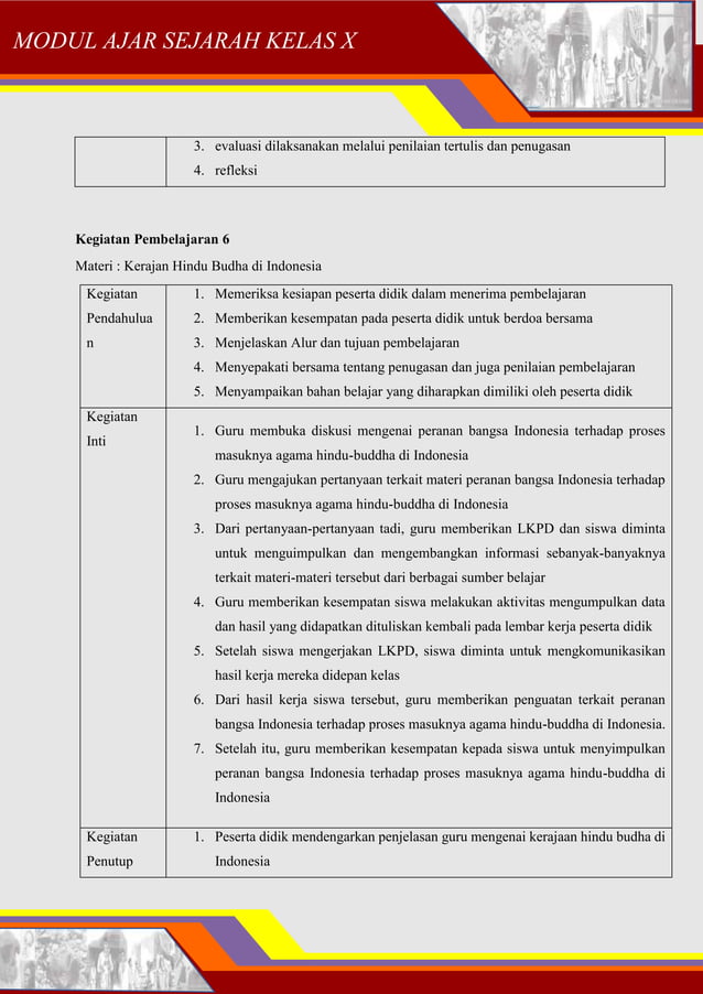 MODUL SEJARAH UMUM KELAS X SEMESTER GENAP .docx