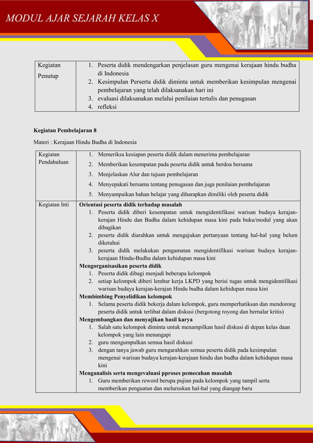 MODUL SEJARAH UMUM KELAS X SEMESTER GENAP .docx