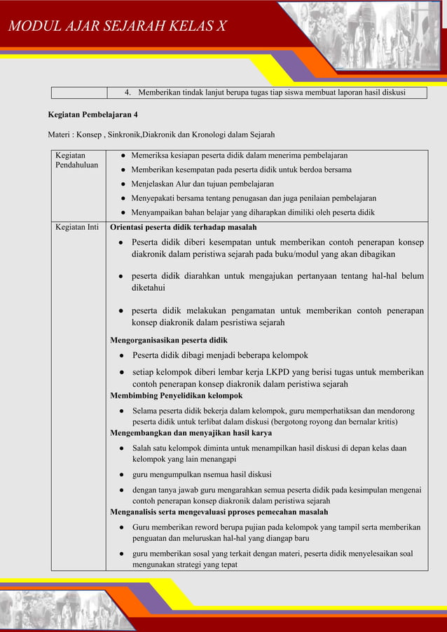 MODUL SEJARAH UMUM KELAS X SEMESTER GENAP .docx