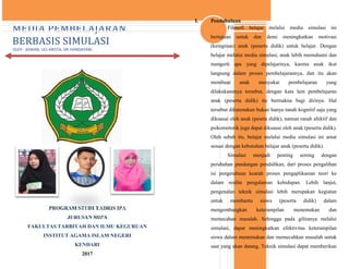 Modul Pembelajaran Simulasi | PDF