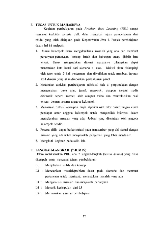 Modul kep. jiwa | PDF